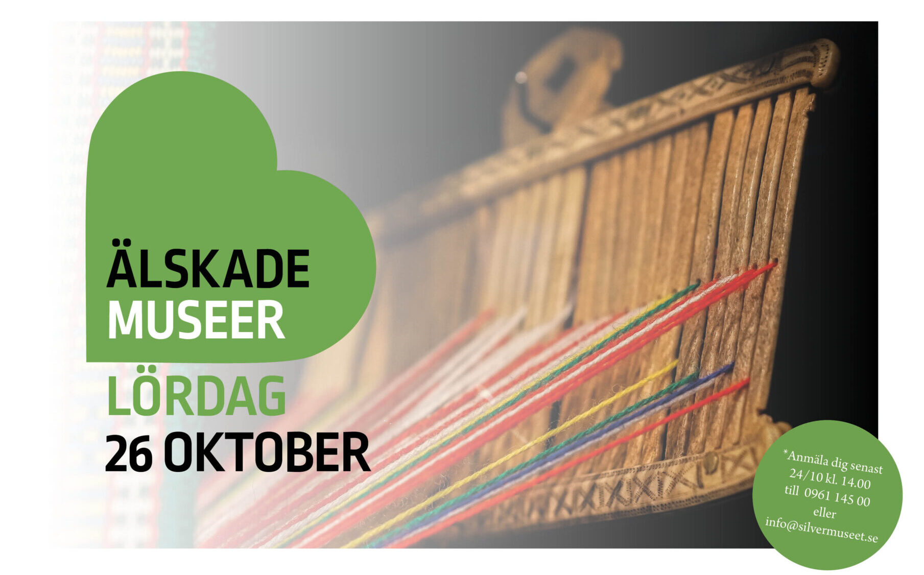 Älskade museer lördag 26 oktober - Silvermuseet